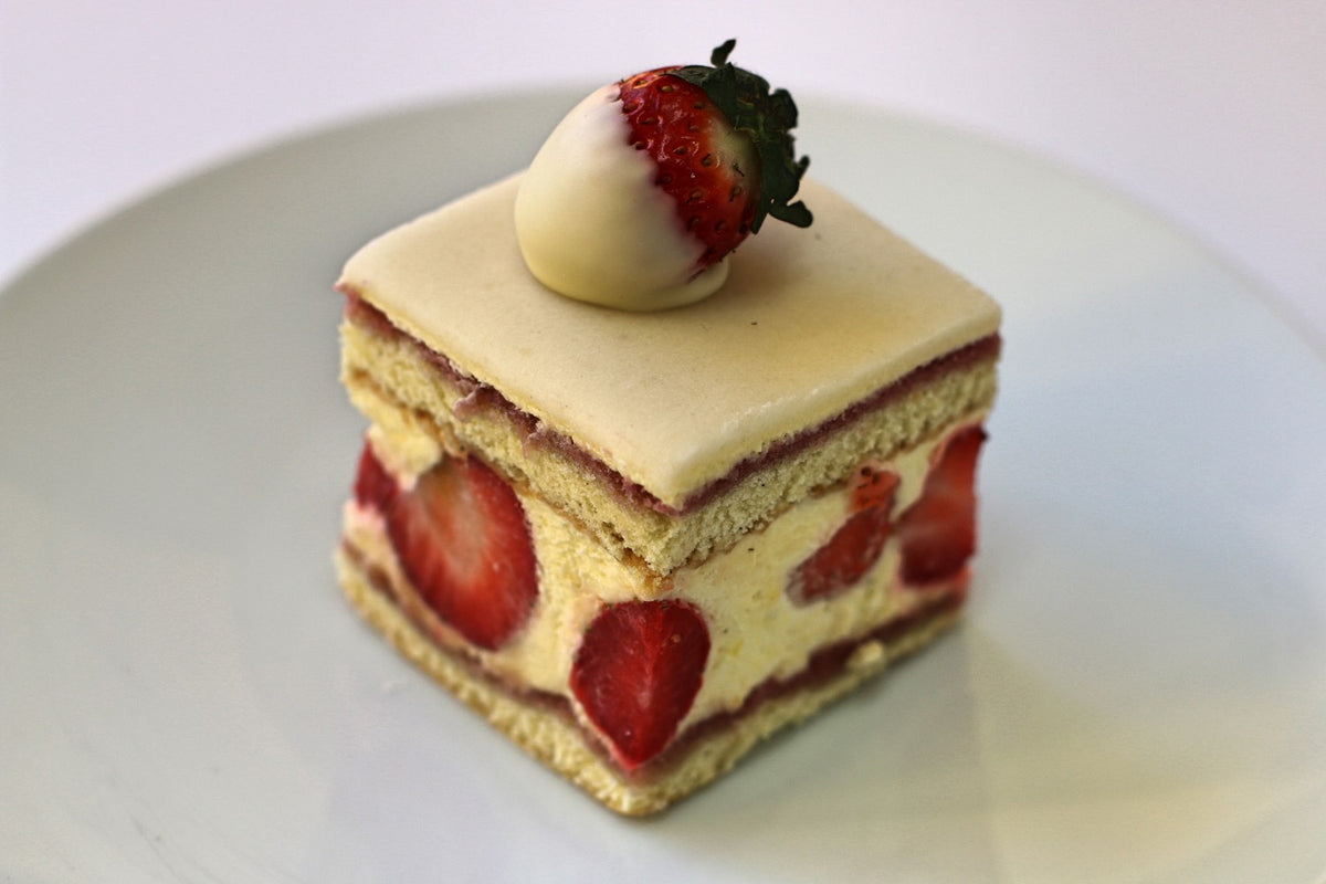 Fraisier Individual – Pâtisserie Poupon