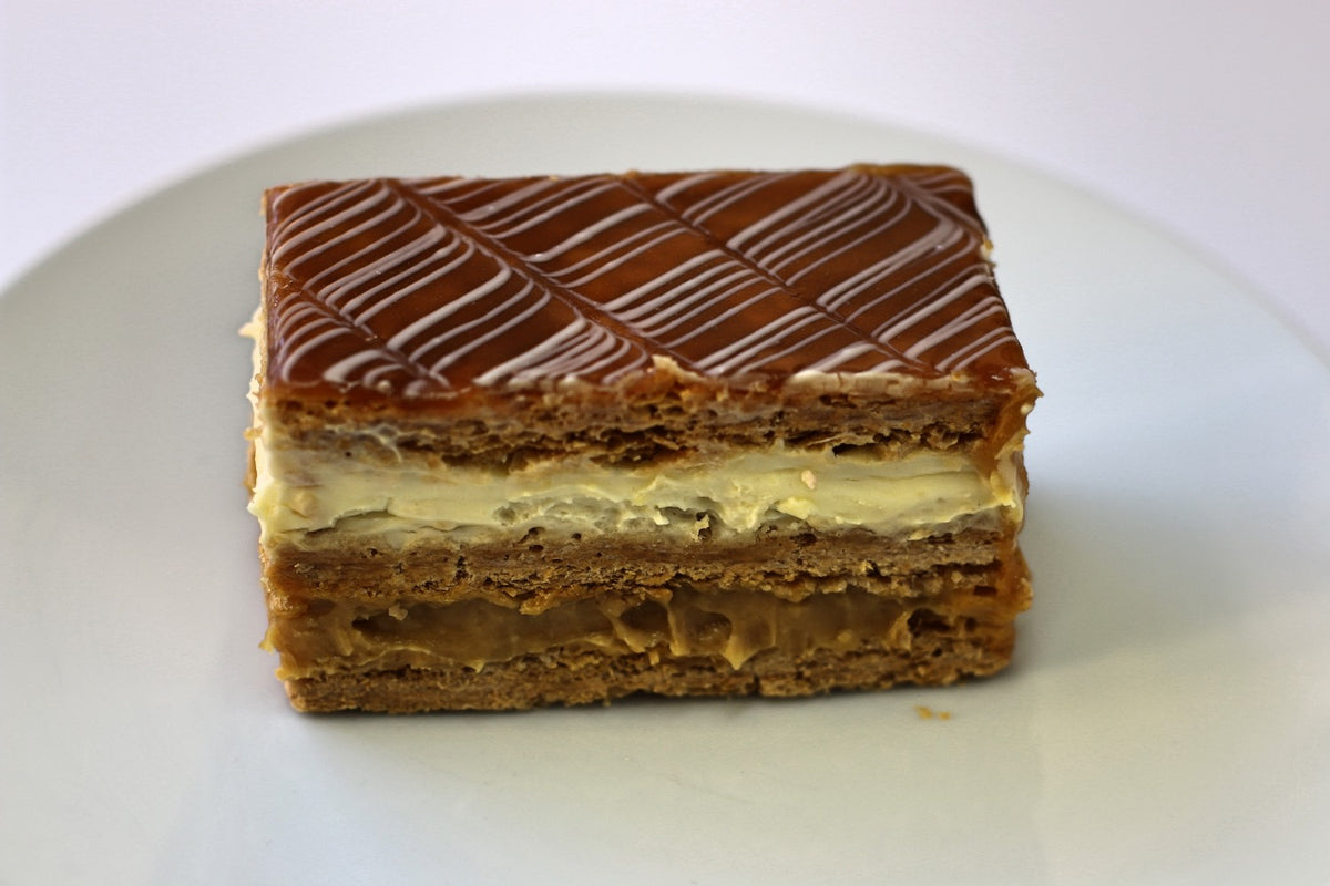 Millefeuille au Caramel Individual – Pâtisserie Poupon