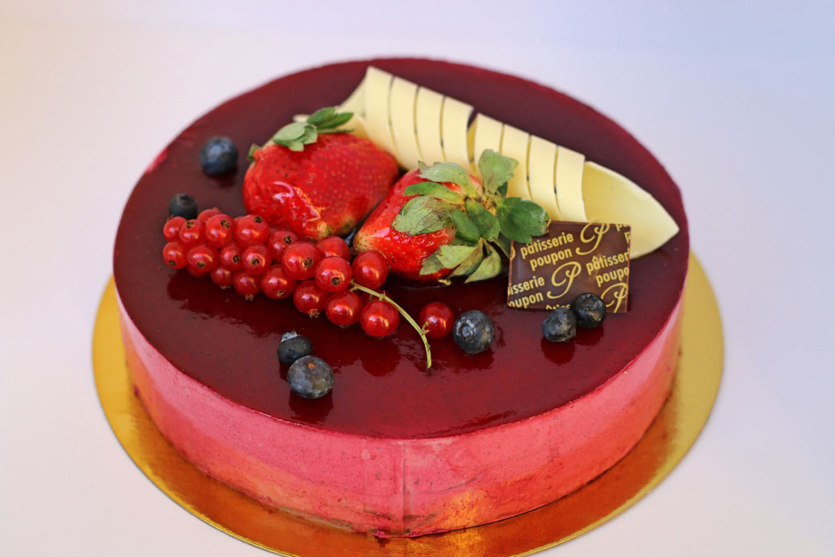 Cassis Mousse – Pâtisserie Poupon